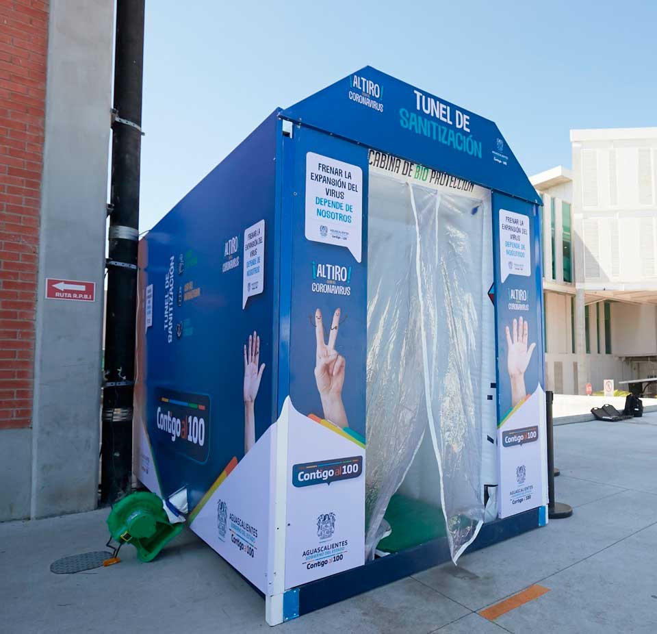 SES METALES | LÍNEA DE DESINFECCIÓN Y SANITIZACIÓN